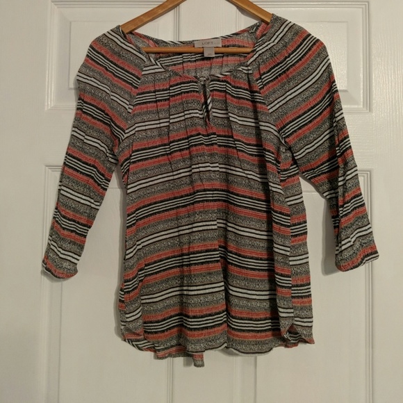 LOFT | Tops | Loft Petite Blouse | Poshmark
